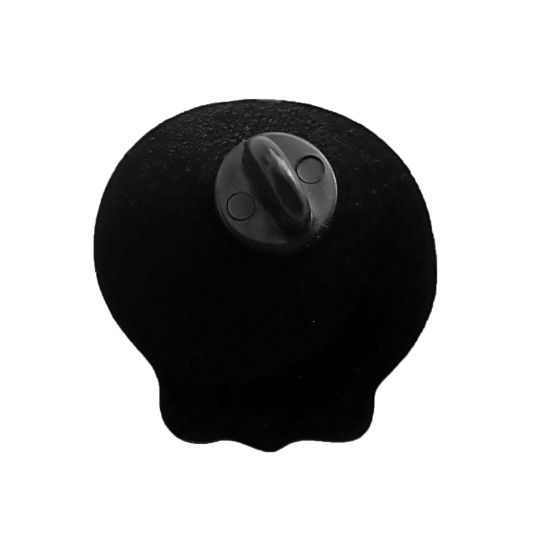 Skull Enamel Pin. Toxic Roots