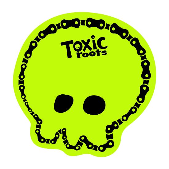 Chain Driven Sticker. Toxic Roots